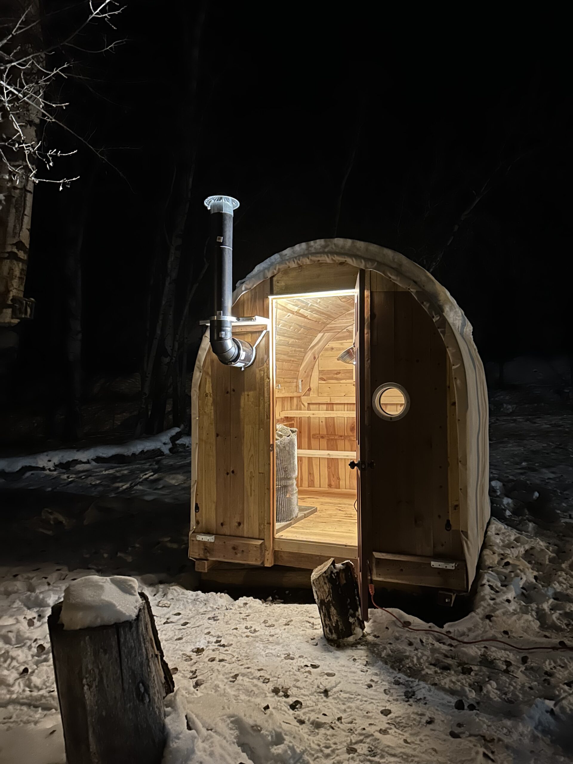 Huts by Pete – cozy breathable spaces & saunas